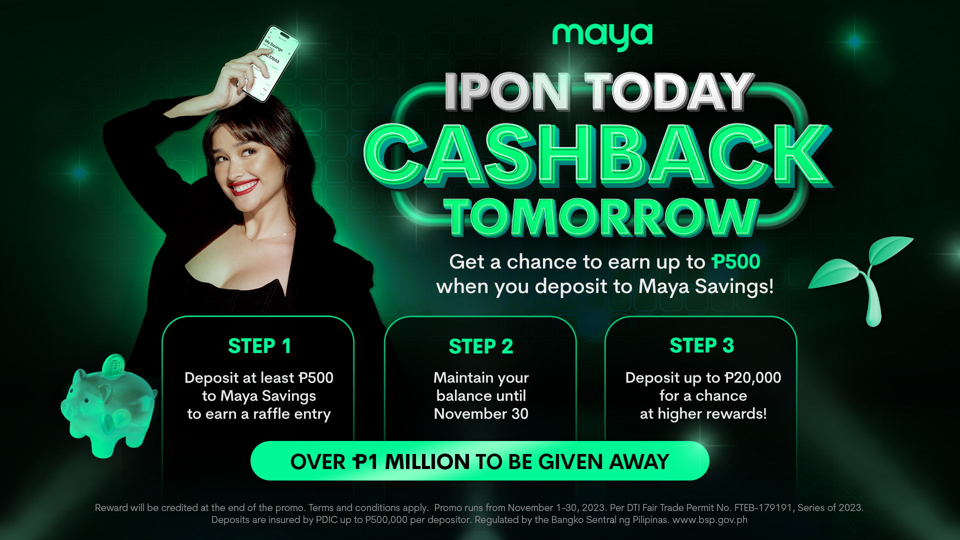 Maya Savings Save & Earn Raffle Promo